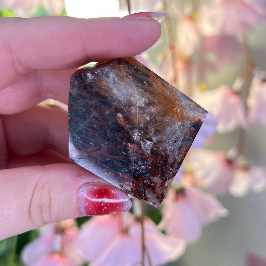 Strong & Stern Fire Quartz Hematoid Quartz Freeform - Etsy