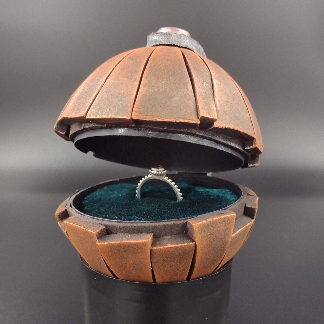 Star Wars Thermal Detonator Wedding Ring Engagement Box, Movie ...