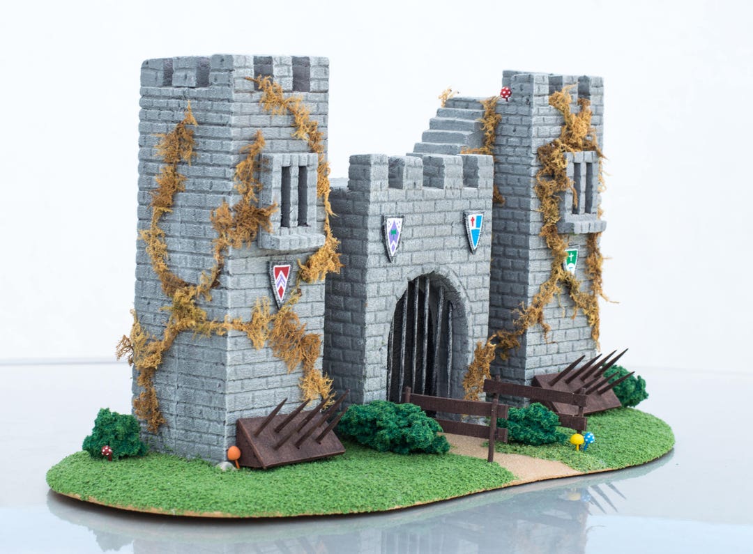 Dnd Warhammer Castle Wargaming Terrain, RPG, Dungeons and Dragons, 40k ...