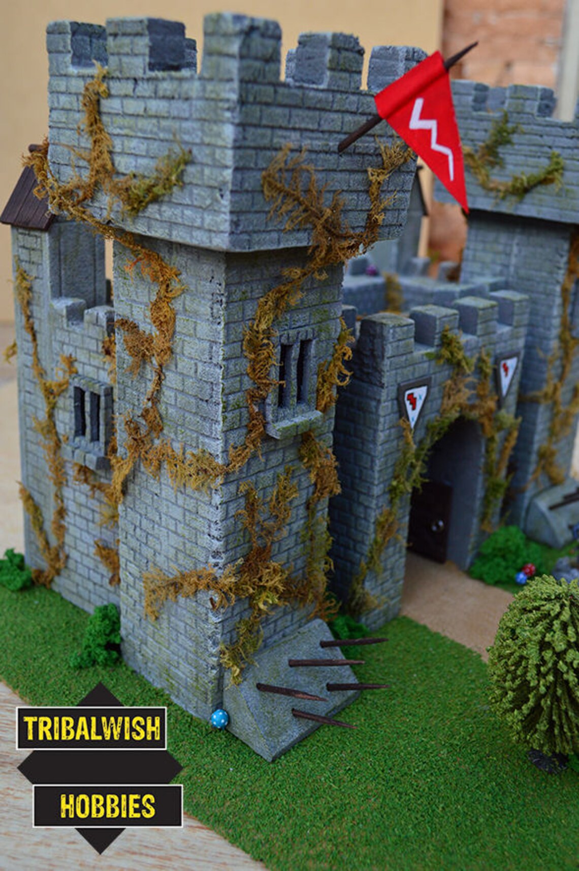 Tabletop Castle Dungeons and Dragons Warhammer Wargaming | Etsy