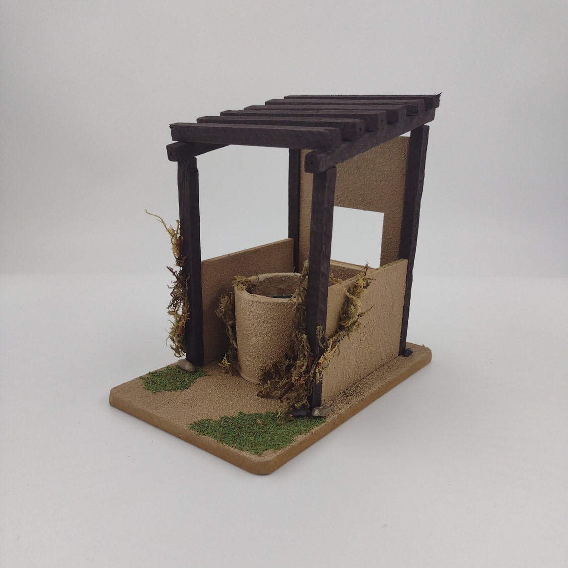 Nativity Style Well of Bethlehem, Nativity Village Set, Christmas ...