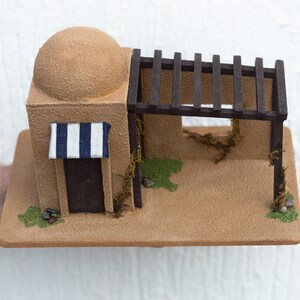 Nativity House of Bethlehem Stable, Nativity Village Set, Christmas ...