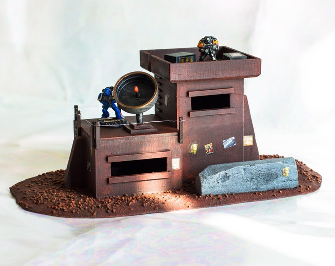 Rocky Hill Bunker Base Wargaming Terrain 28mm Scale - Etsy