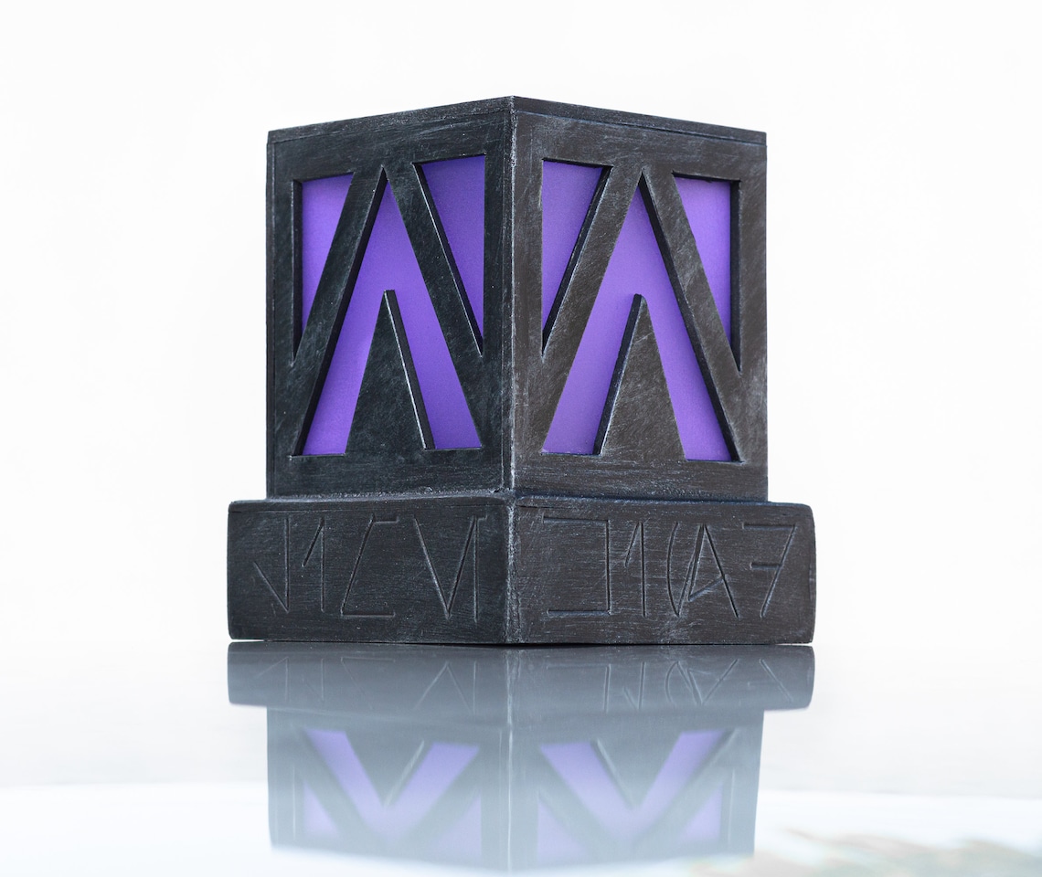 Purple Jedi Holocron Light Star Wars Cosplay Props Jedi - Etsy