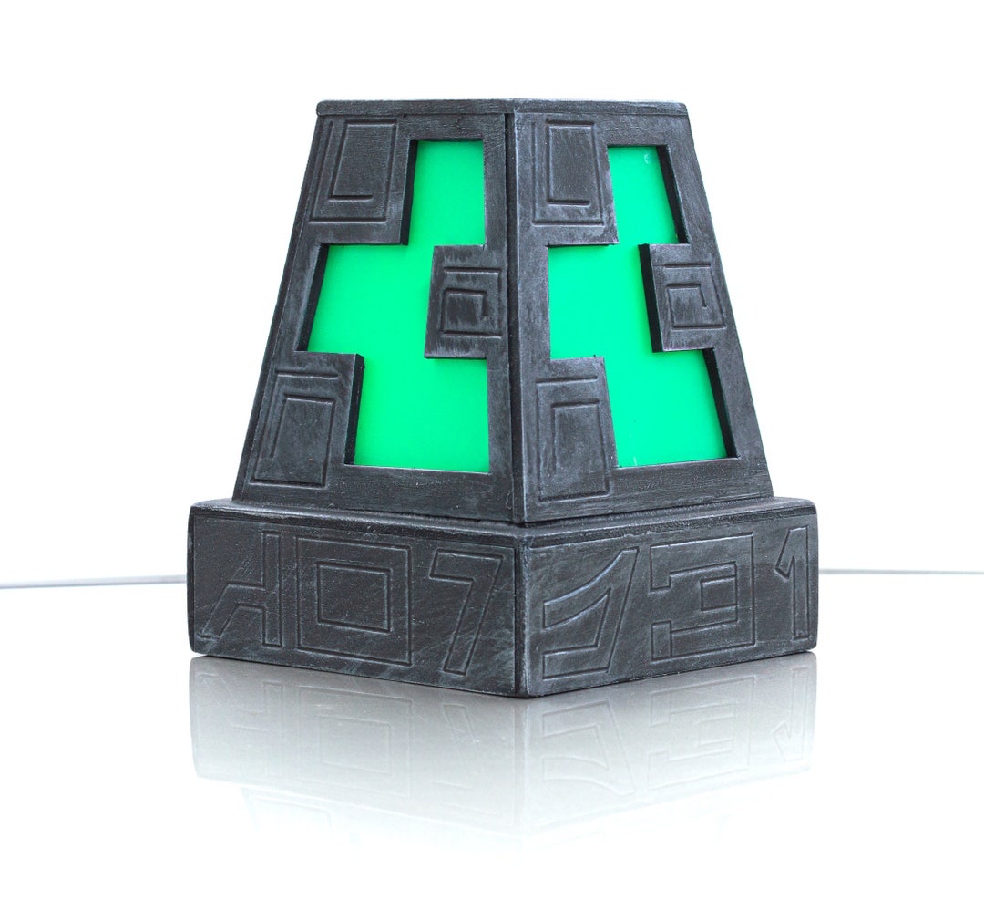 Star Wars Grey Jedi Holocron Lamp Decoration, Cosplay Props, Cosplay ...