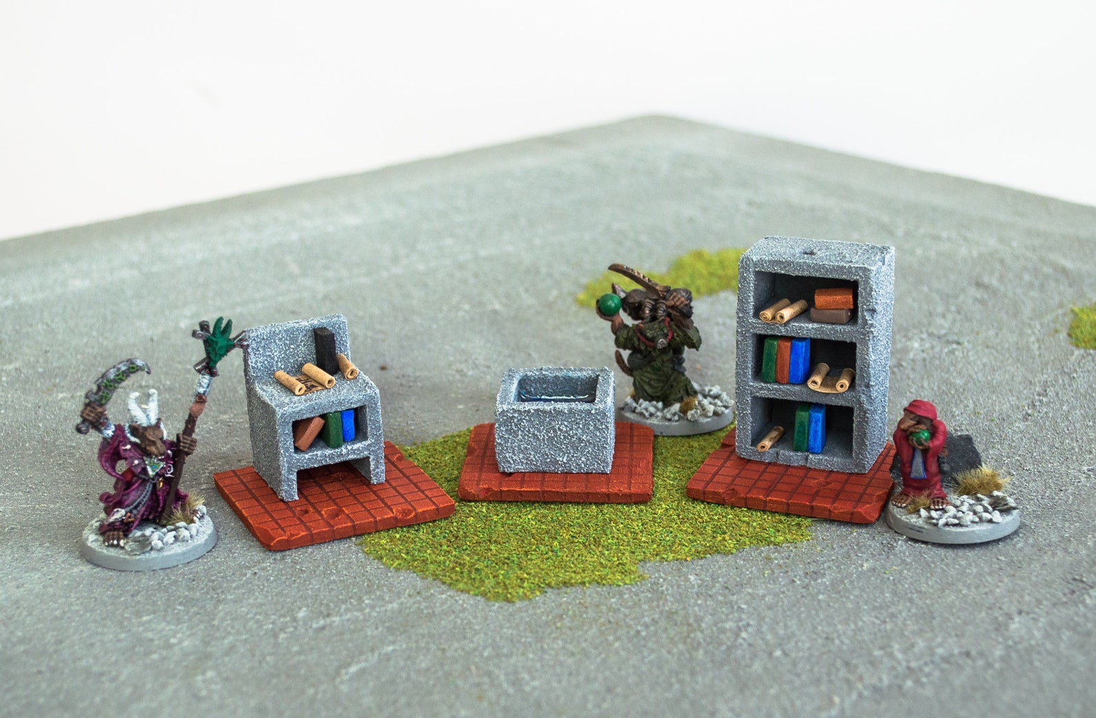 Dnd Furniture, Warhammer Furniture, RPG Set, 28mm Tabletop Furniture ...
