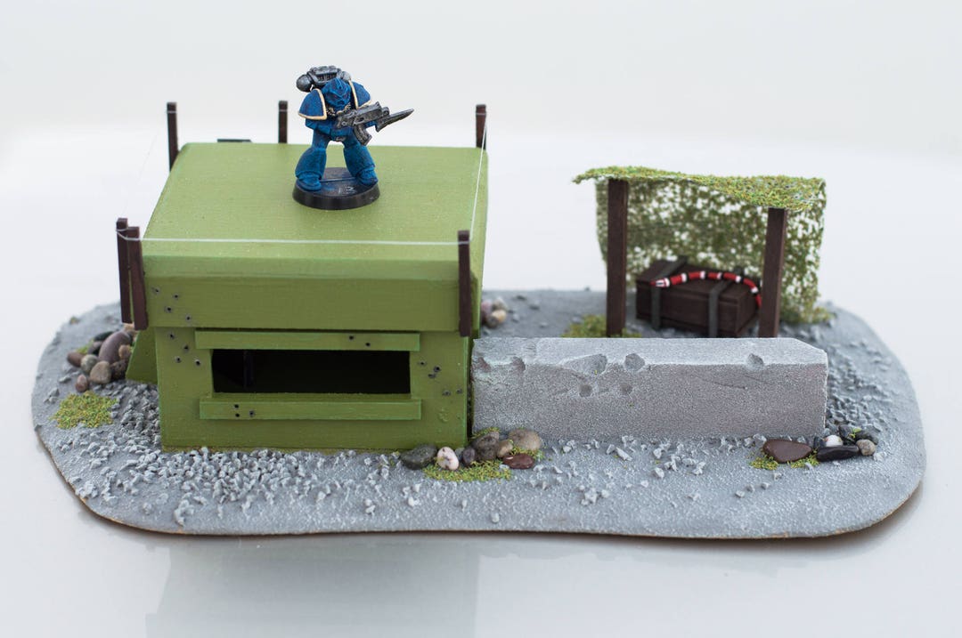 Wargaming Bunker RPG, Defensive Bunker, Dungeons and Dragons ...