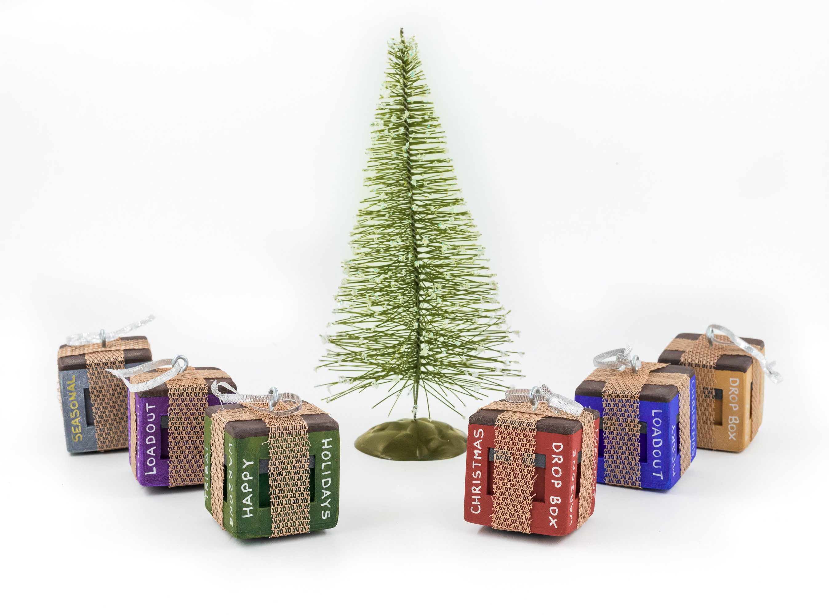 Miniature Warzone Loadout Box Christmas Decorations Tree | Etsy