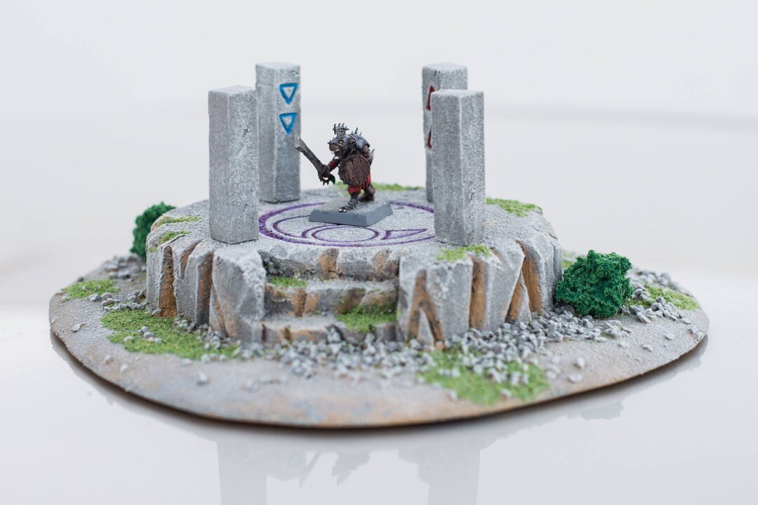 RPG Set Dice Warhammer Dungeons and Dragons Altar Wargaming Terrain ...