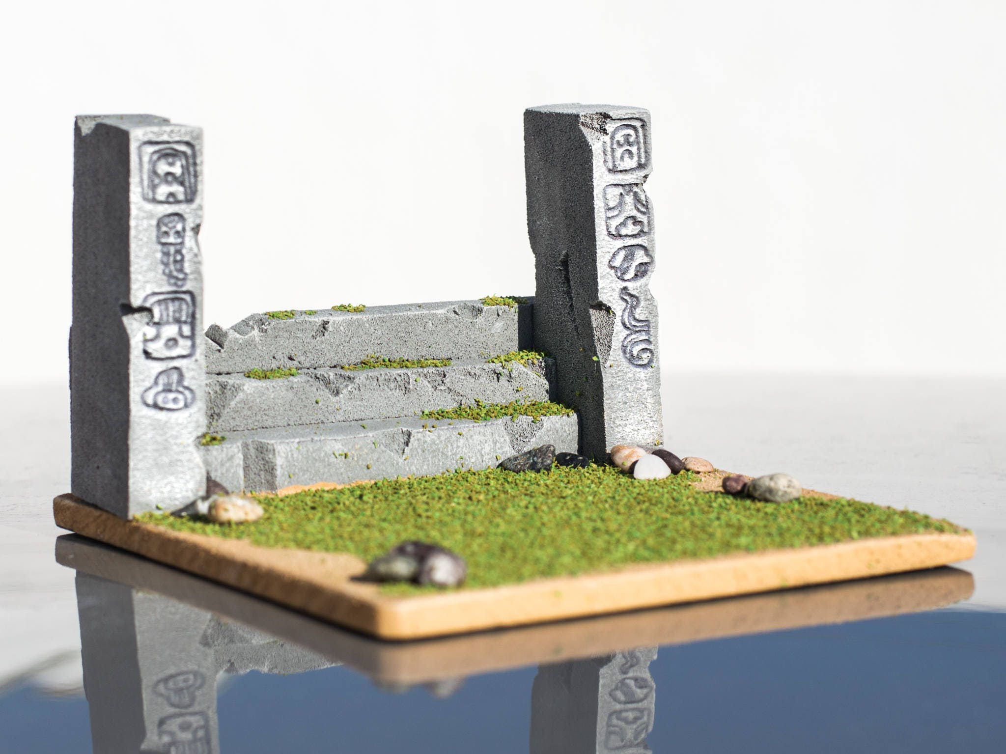 Aztec Mayan Display Stand RPG Action Figure Display | Etsy