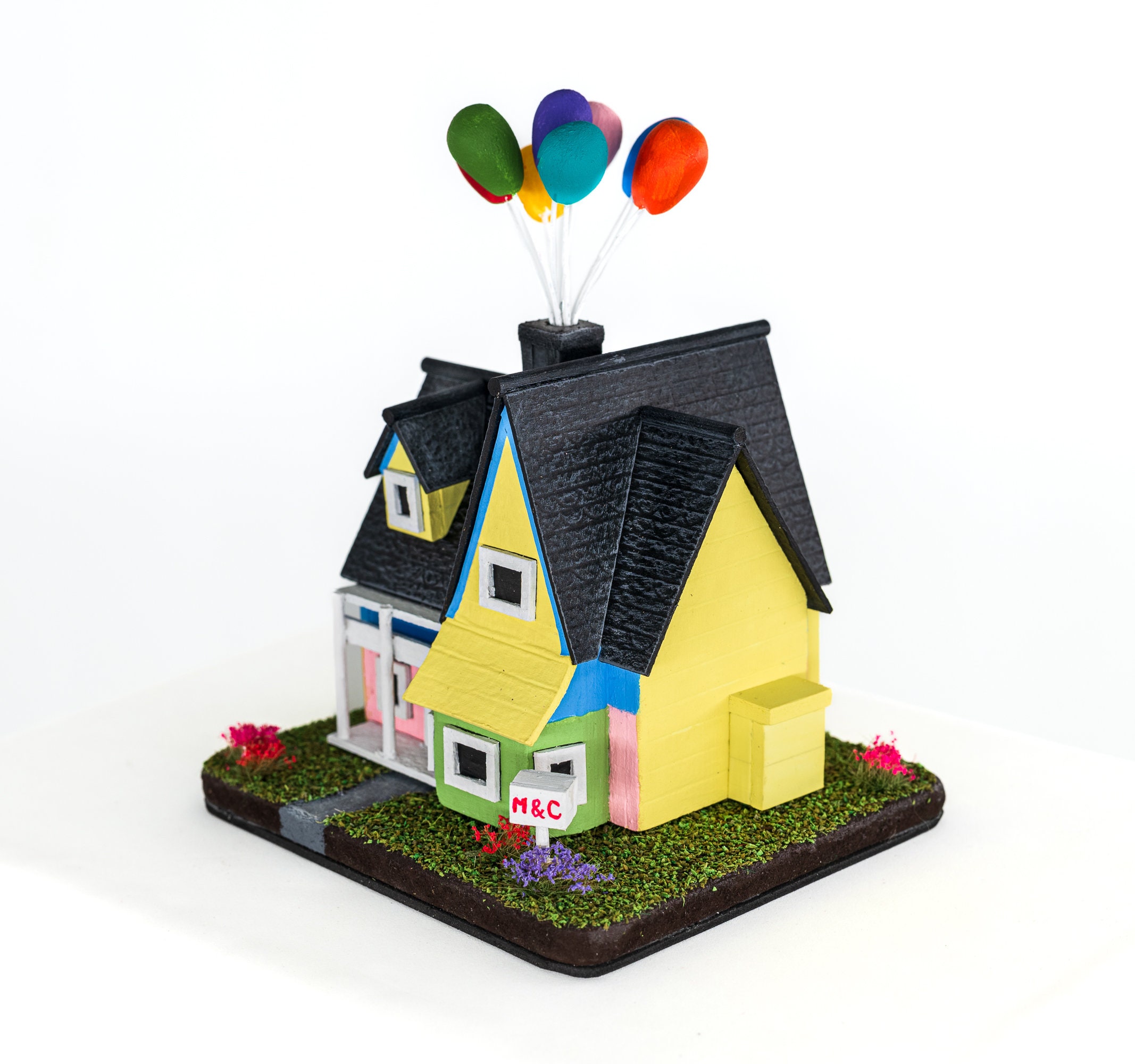 UP House Engagement Ring Box With Balloons, Geeky Wedding Proposal ...