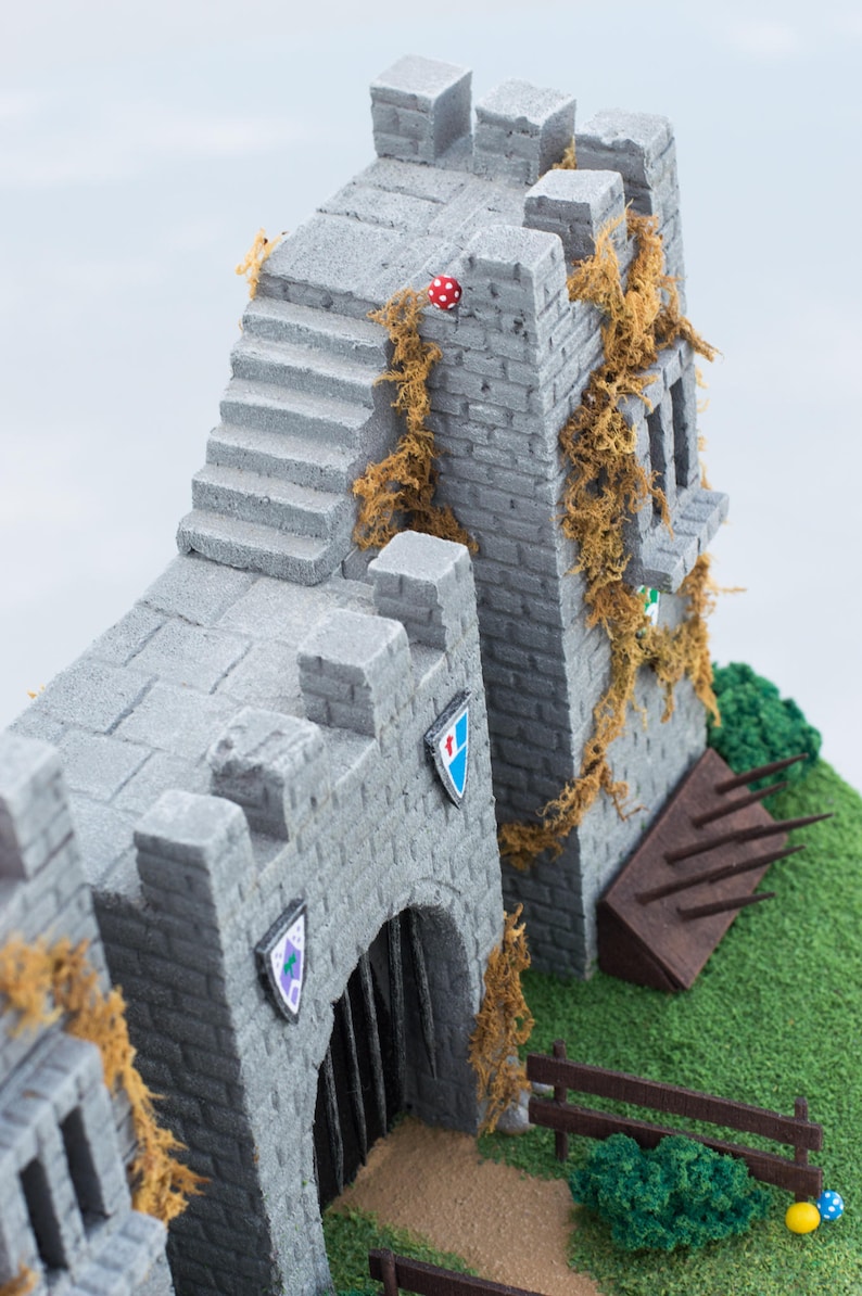 Dnd Warhammer Castle Wargaming Terrain RPG Dungeons and | Etsy