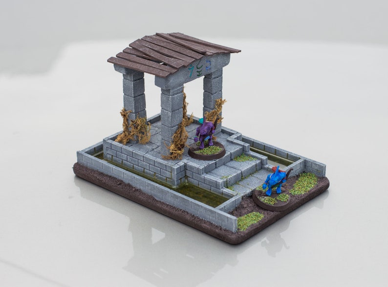 Wargaming RPG Set Dnd Tabletop Gaming Miniature Scenery - Etsy