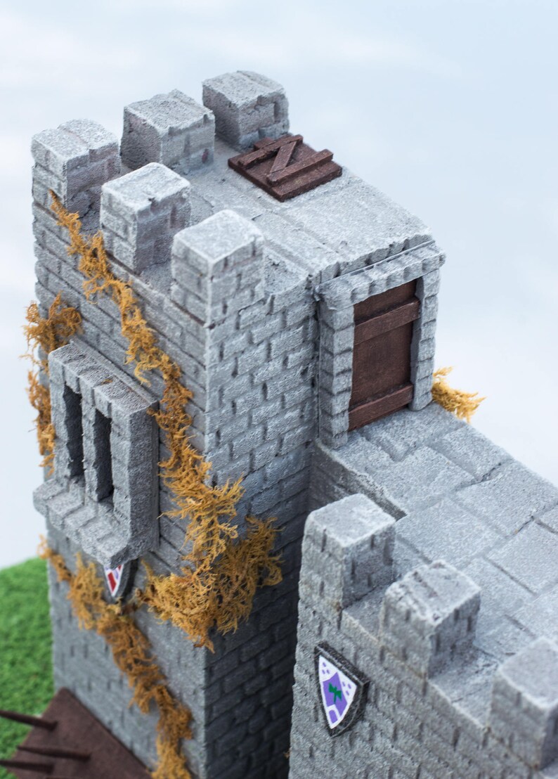 Dnd Warhammer Castle Wargaming Terrain RPG Dungeons and | Etsy