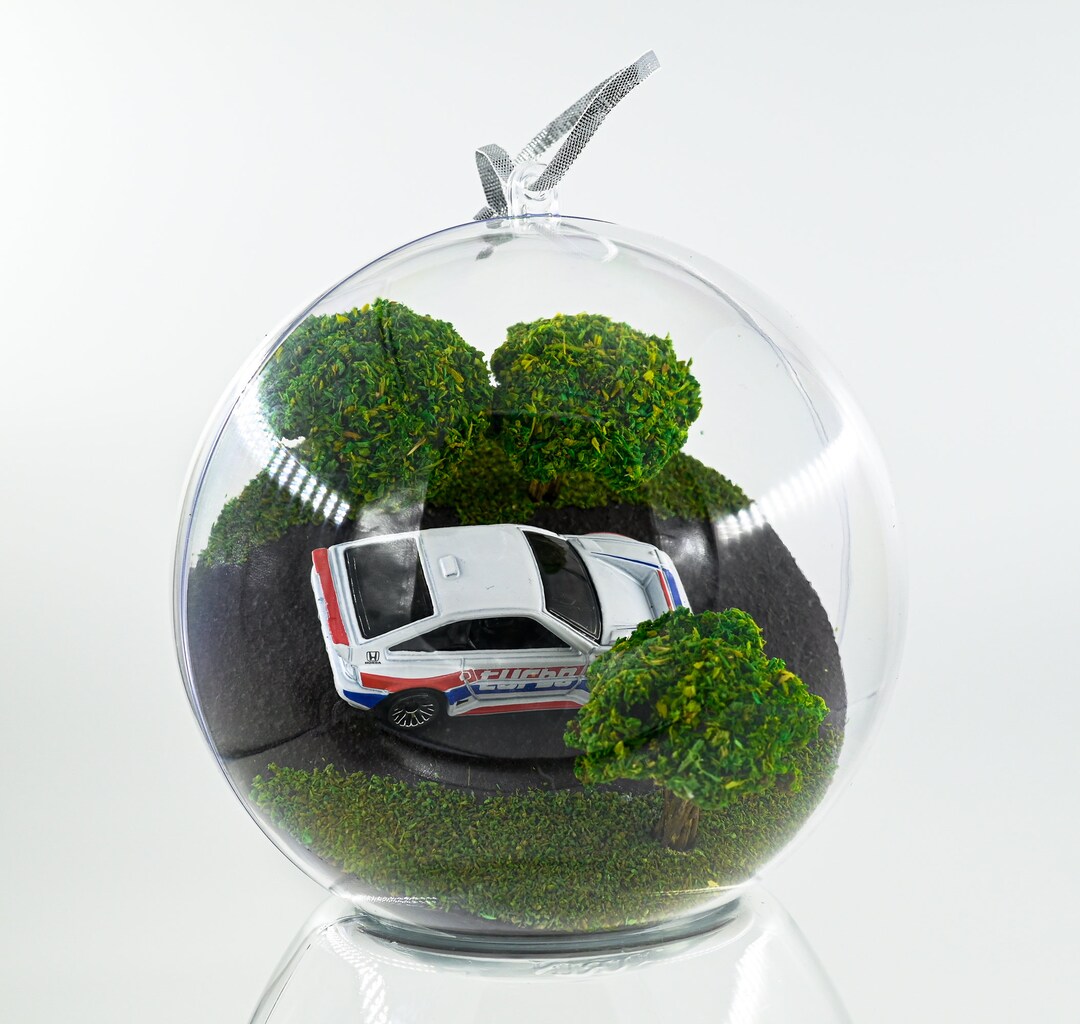 Hot Wheels 1985 Honda CR-X Christmas Ornament, Toy Car Tree Hangings ...