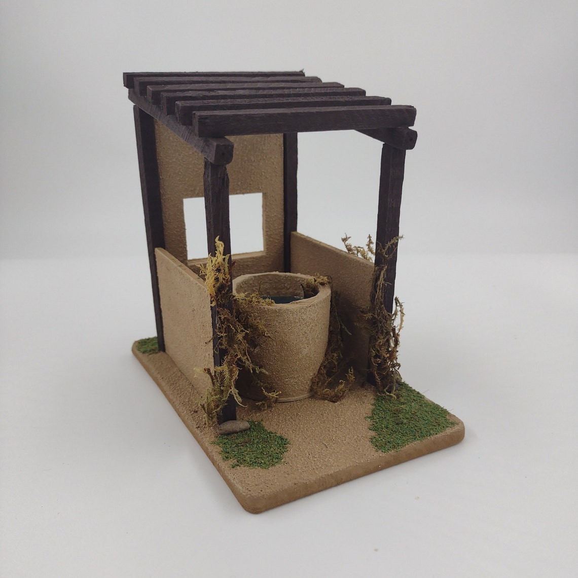 Nativity Style Well of Bethlehem, Nativity Village Set, Christmas ...