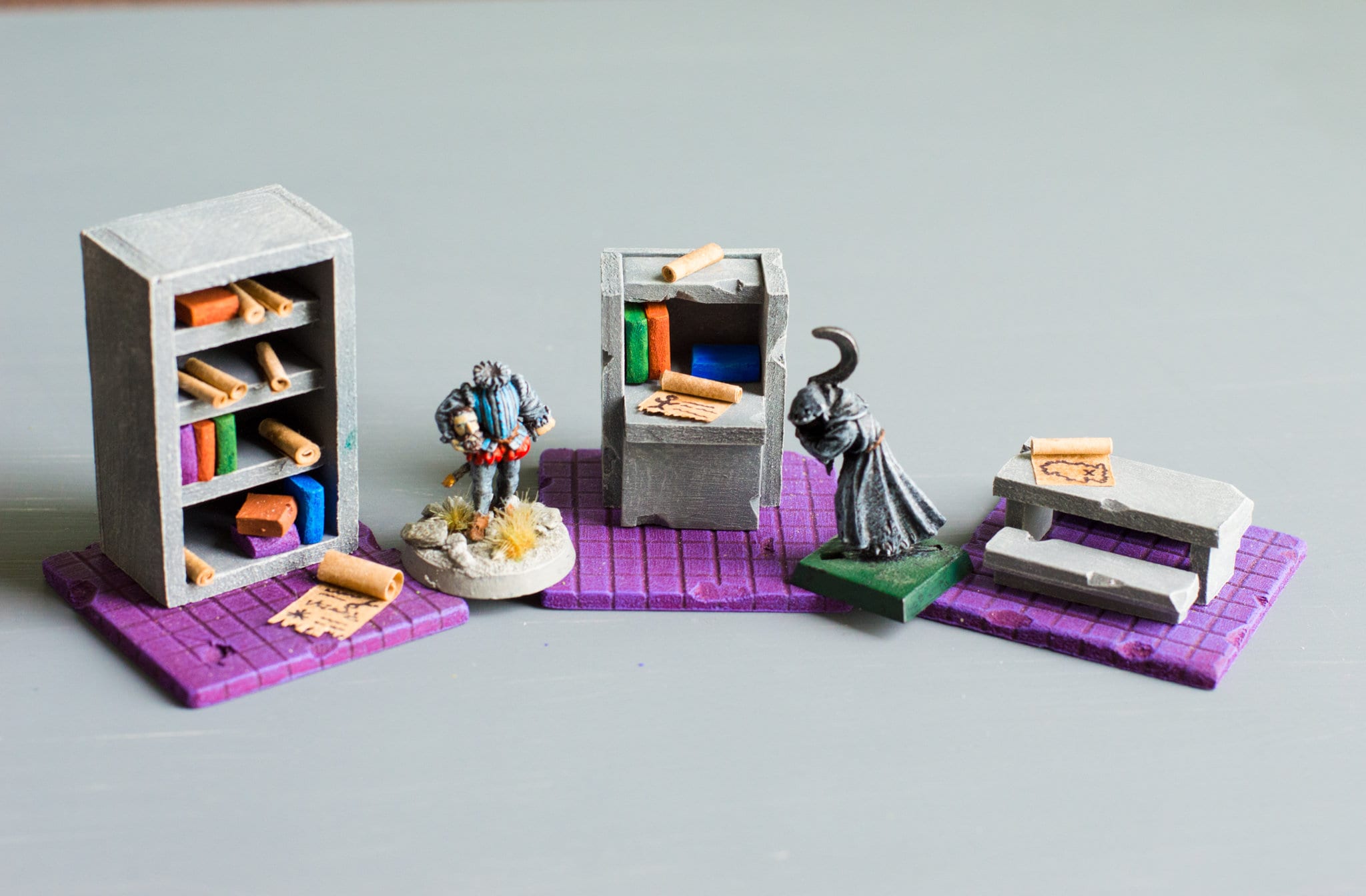 DnD Furniture RPG Set Warhammer Miniature Furniture Tabletop | Etsy