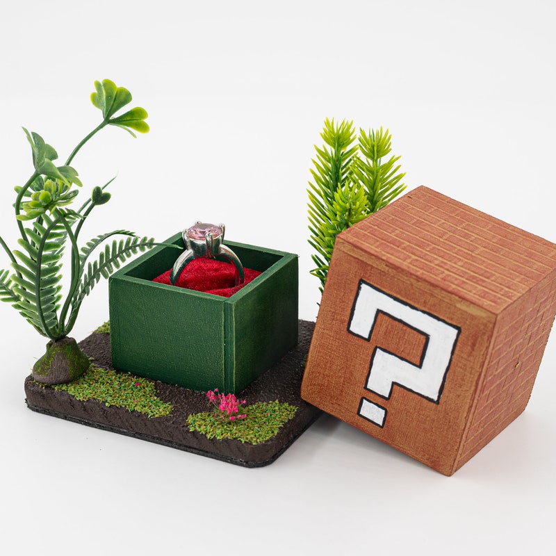 Geek Engagement Ring - Etsy