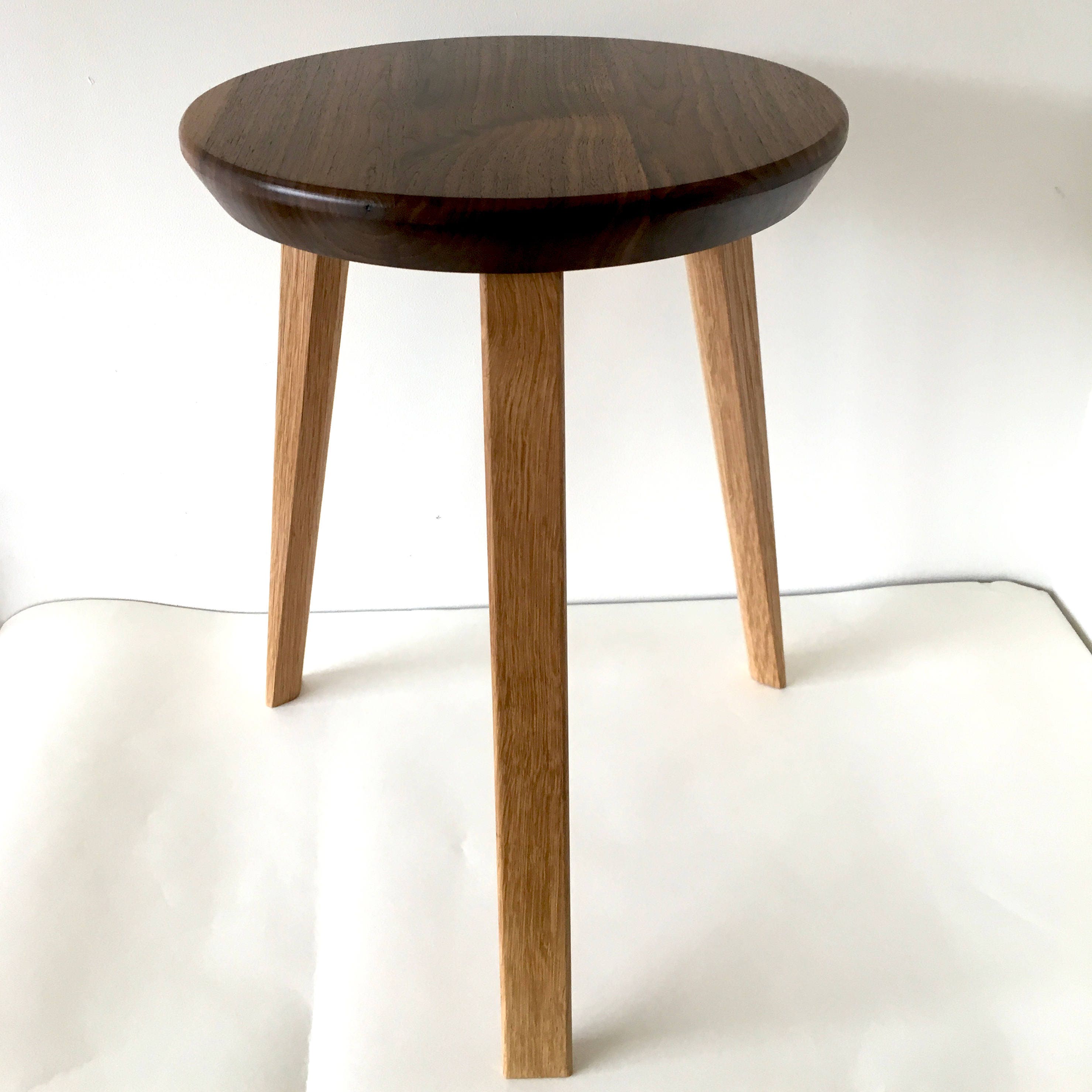 Mid-century Modern Bespoke Contempoary Wood American Black Walnut and ...