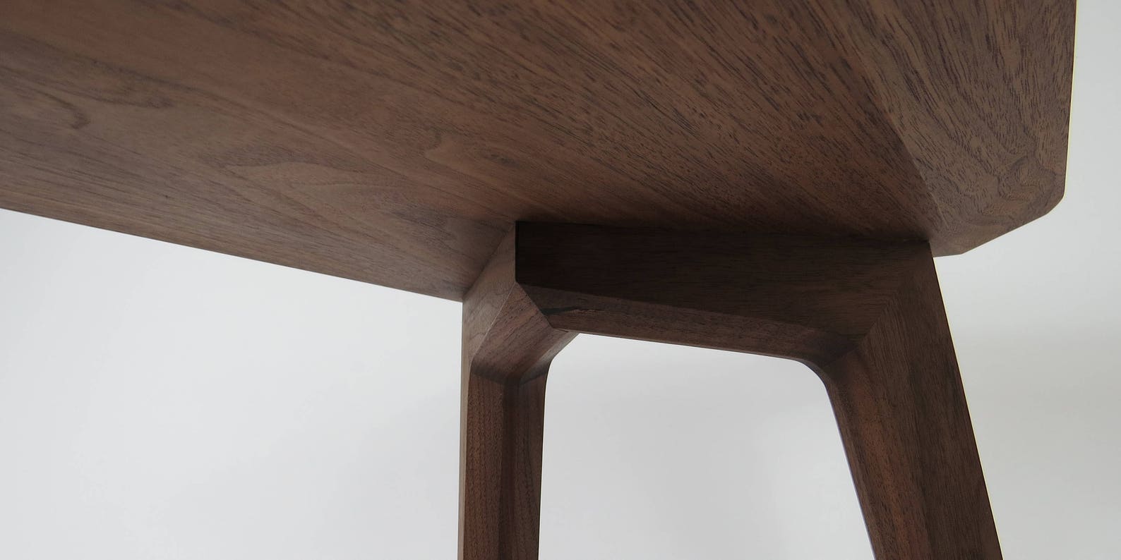 Solid Wood Mid-century Modern Side Table American Black Walnut ...