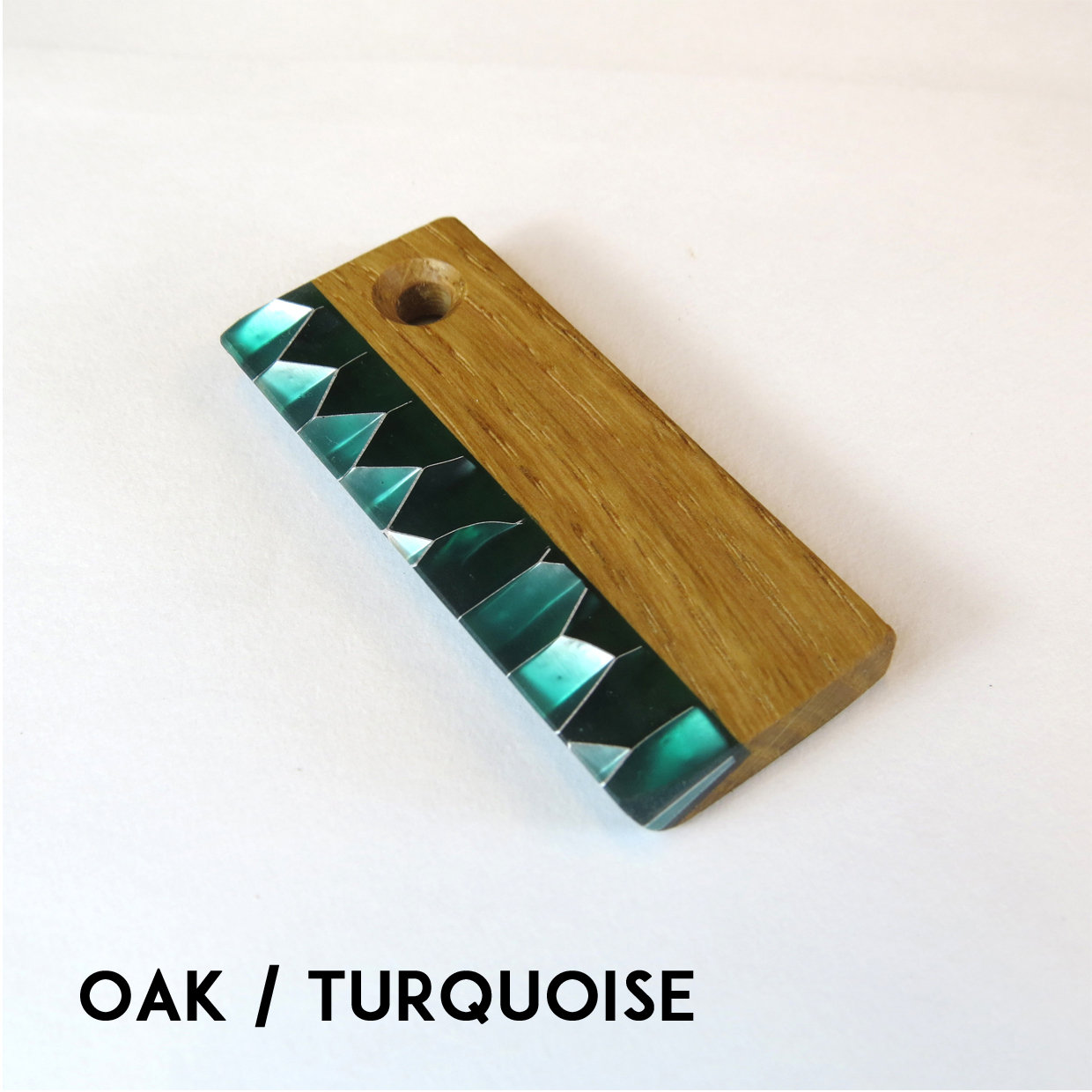 Unique Modern Honeycomb and Resin Wooden Keyrings in Oak or Walnut - Etsy