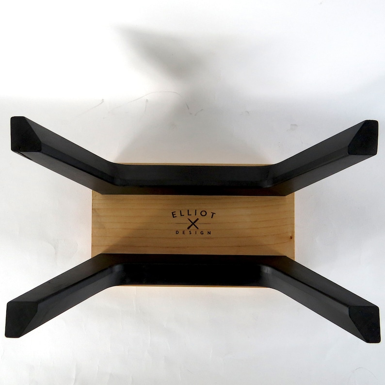 Small Mid-century Modern Contempoary Childrens Stool Step Solid Wood ...