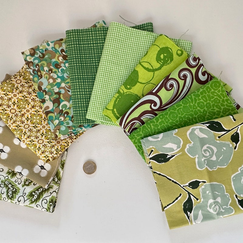 Green Patchwork - Etsy