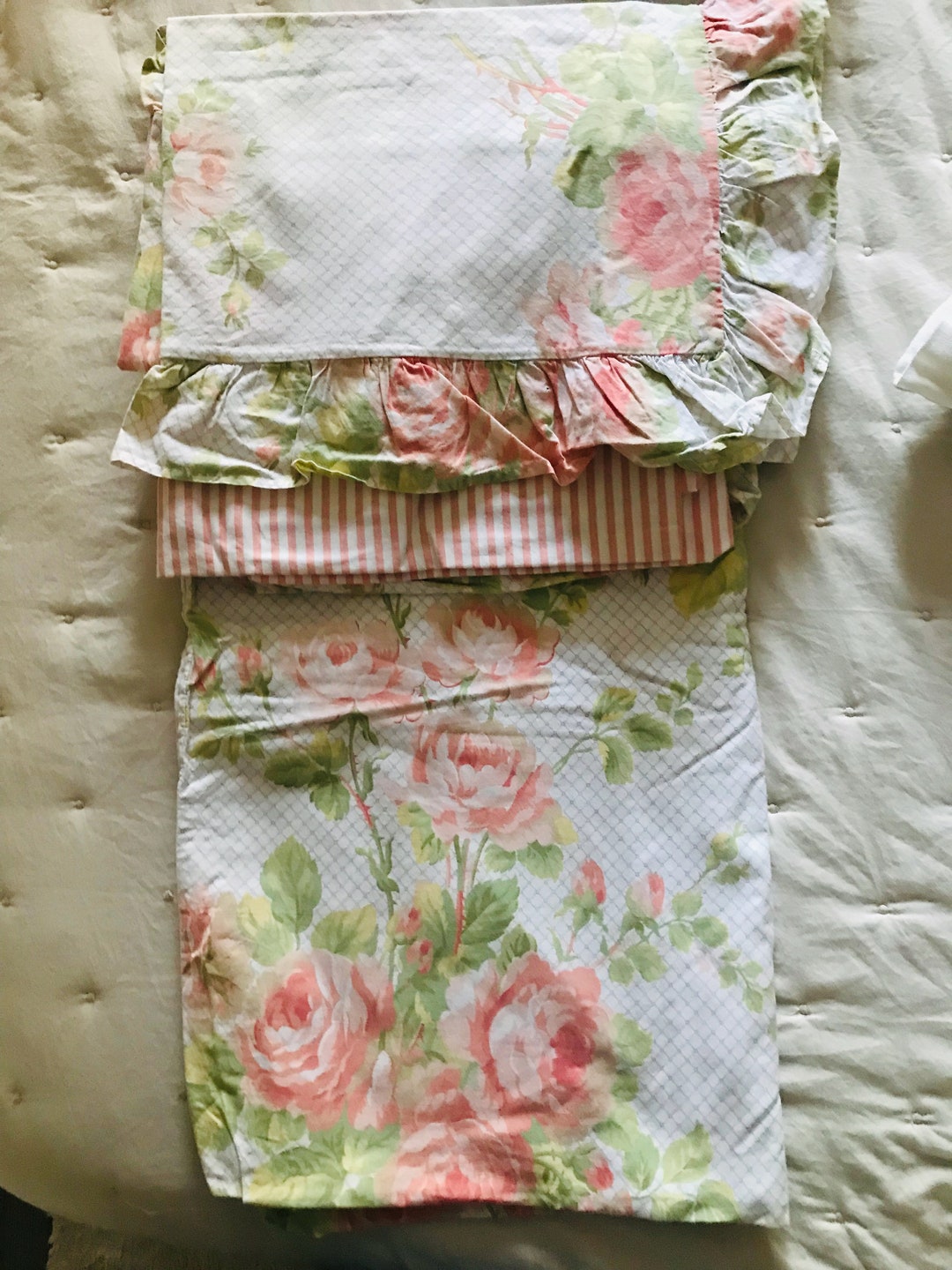 Laura Ashley Vintage Bed Linen Duvet Single Year 1983, for Single Bed ...