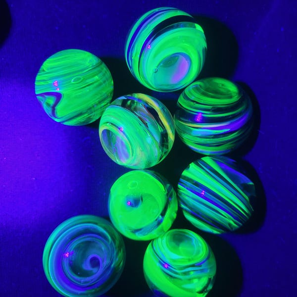 Uranium Marbles - Etsy