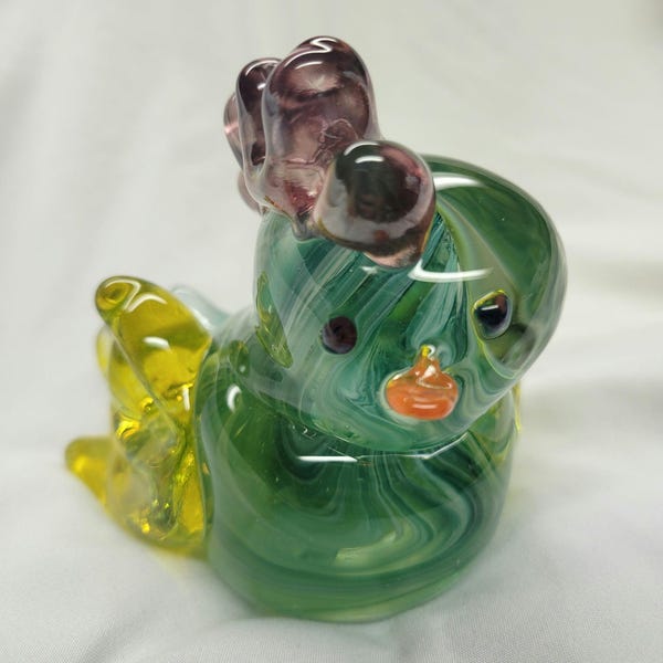 Glass Chicken - Etsy