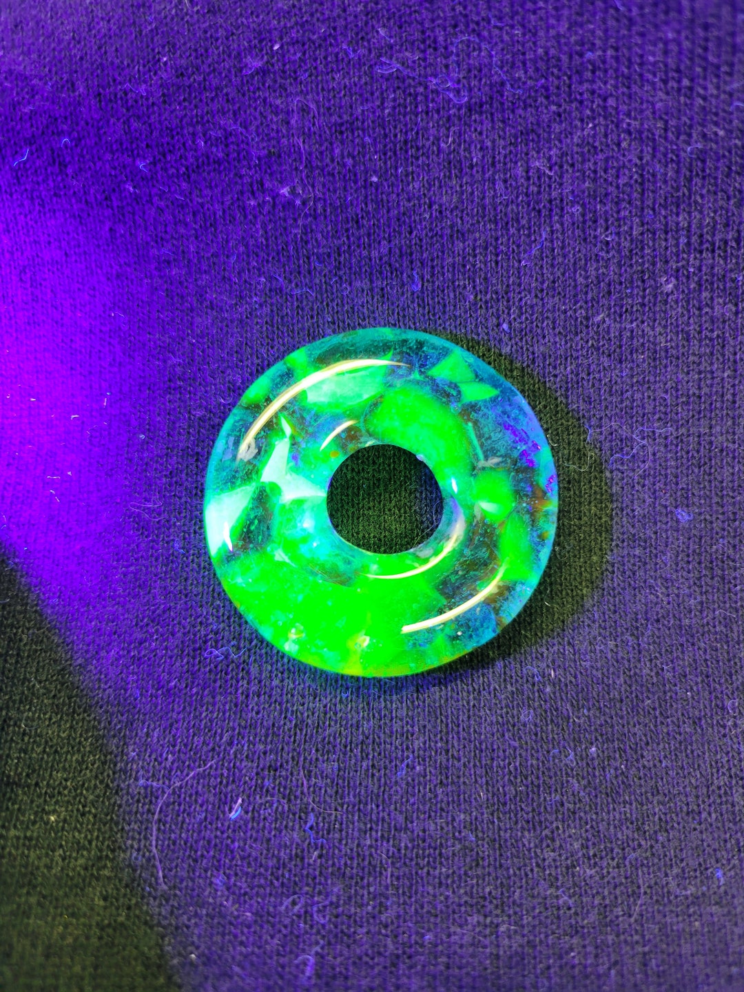 Uranium Glass Pendant, Uranium Glass Jewelry, Handmade Uranium Glass ...