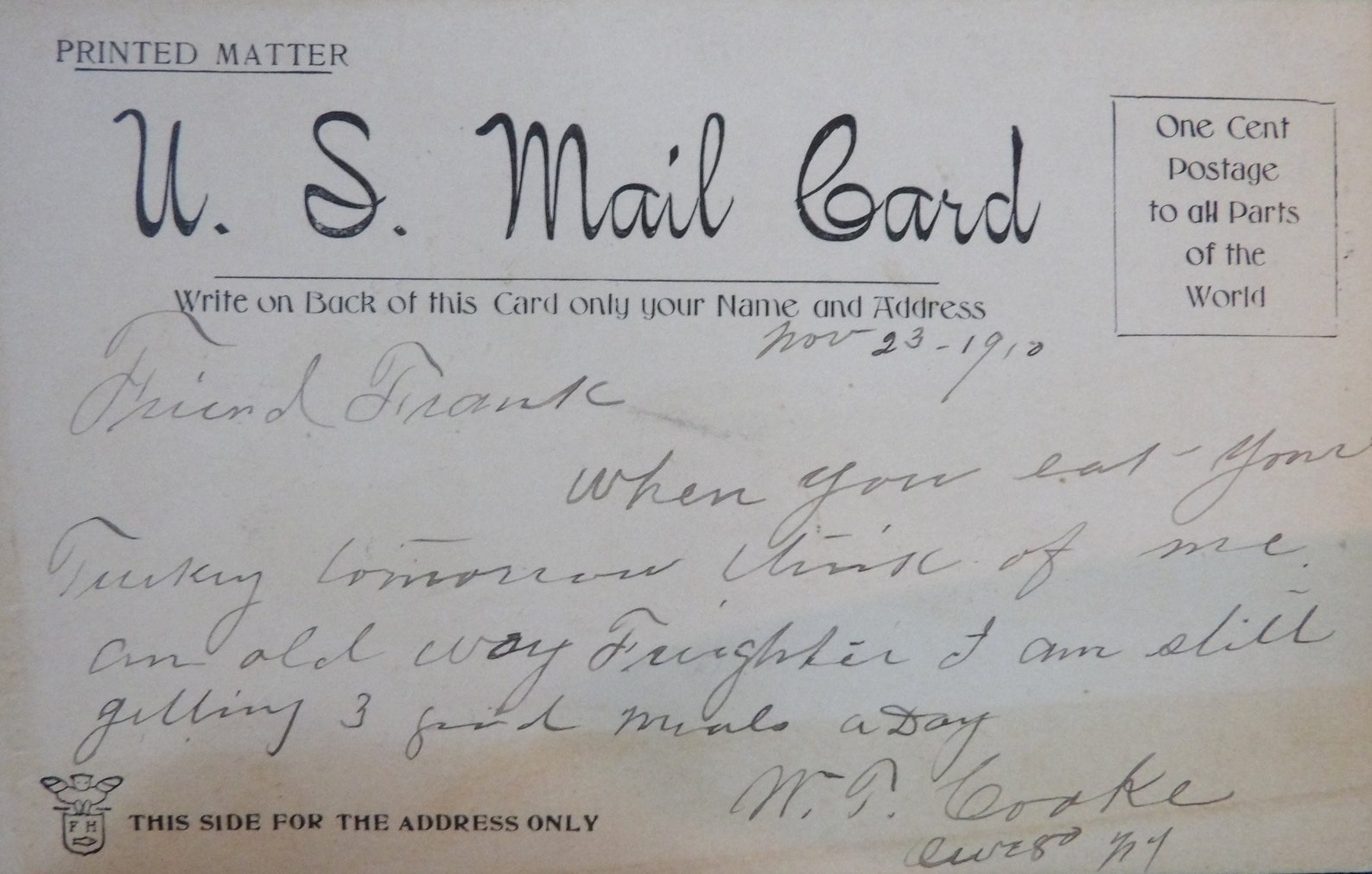 Antique Postcard - Letter Carrier Series - Greetings From Rochester N ...