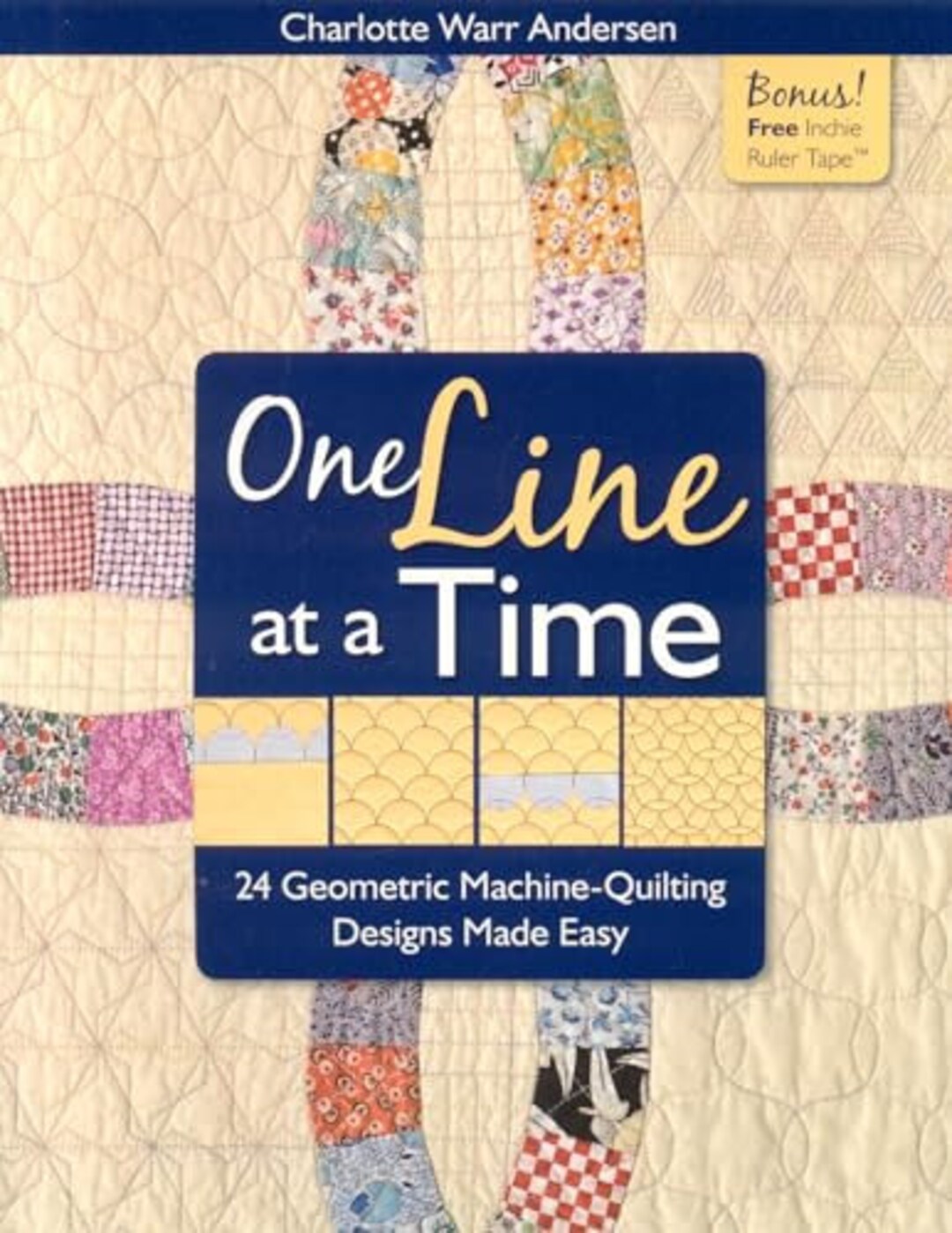 One Line at a Time - 24 Geometric Machine-quilting Designs Made Easy ...
