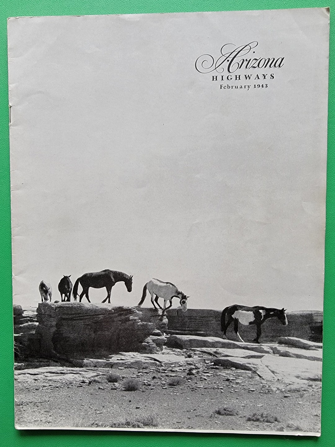 Arizona Highways Magazine February 1943 - Great Photos of the Old Days ...