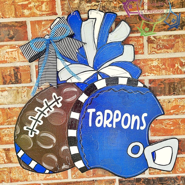 Football Door Hanger - Etsy
