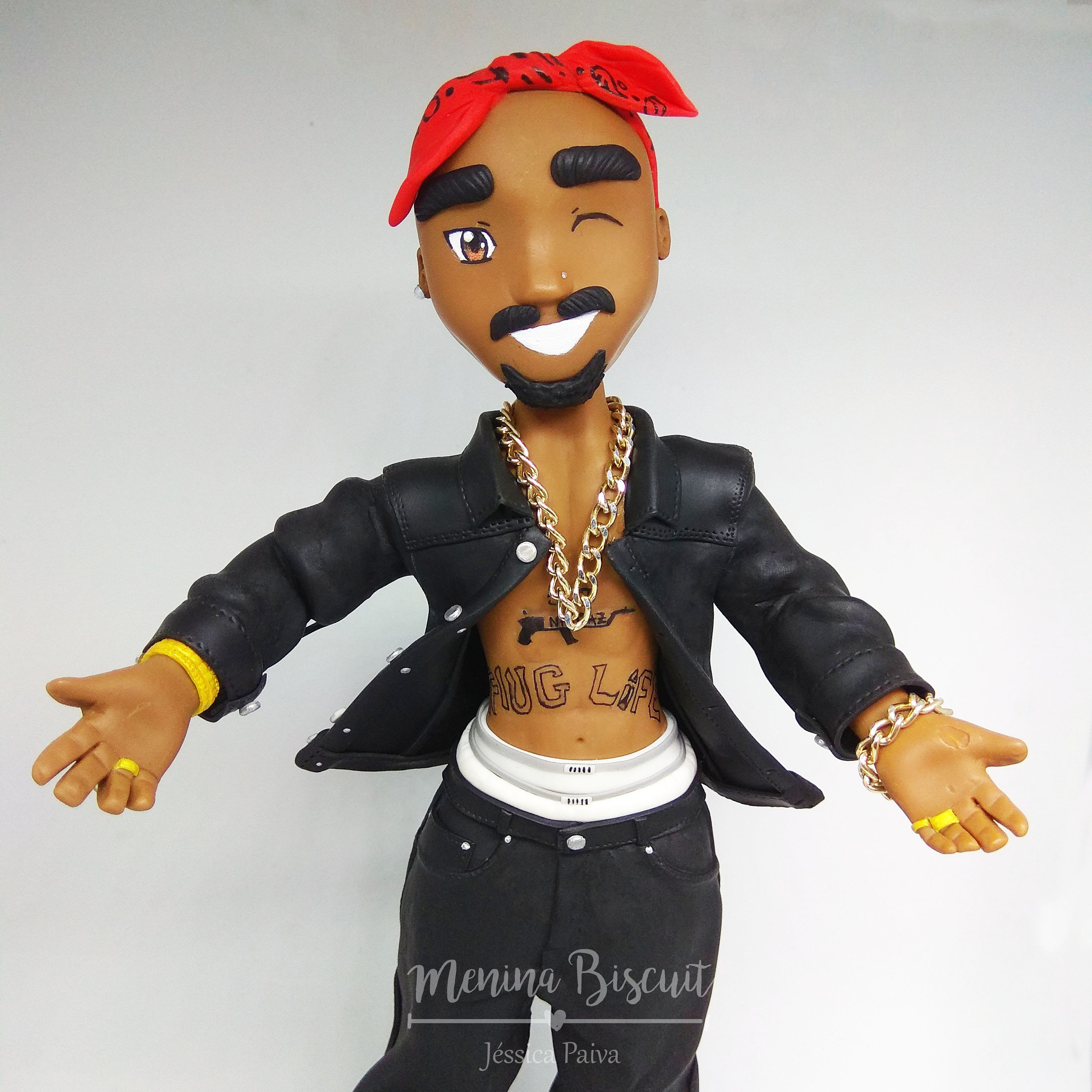 Tupac Shakur Anime Figurine 2pac Figurine Rapper Anime - Etsy