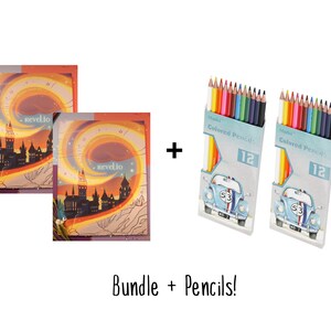 Revelio HP Coloring Book - Etsy