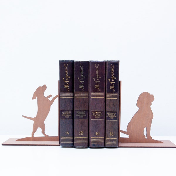 Dog Bookends - Etsy