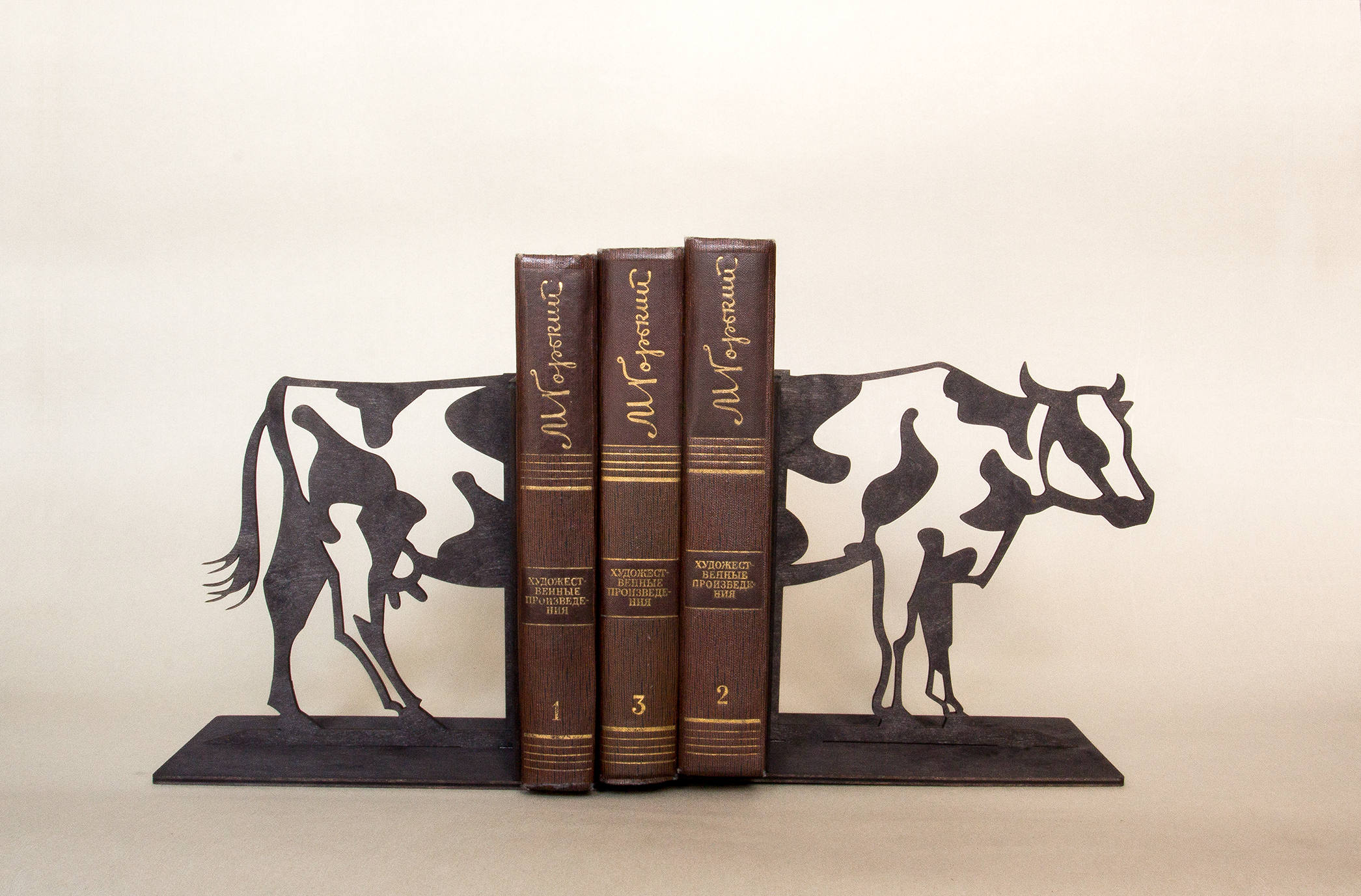 Cow Handmade Bookends. Nursery Decor. First Birthday Gift. - Etsy