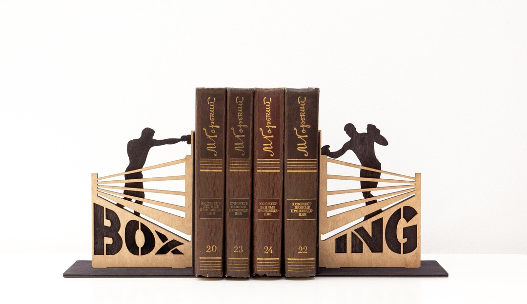 Boxing Bookends, Box Sport Decorations, Martial Arts Bookends, Boxing ...