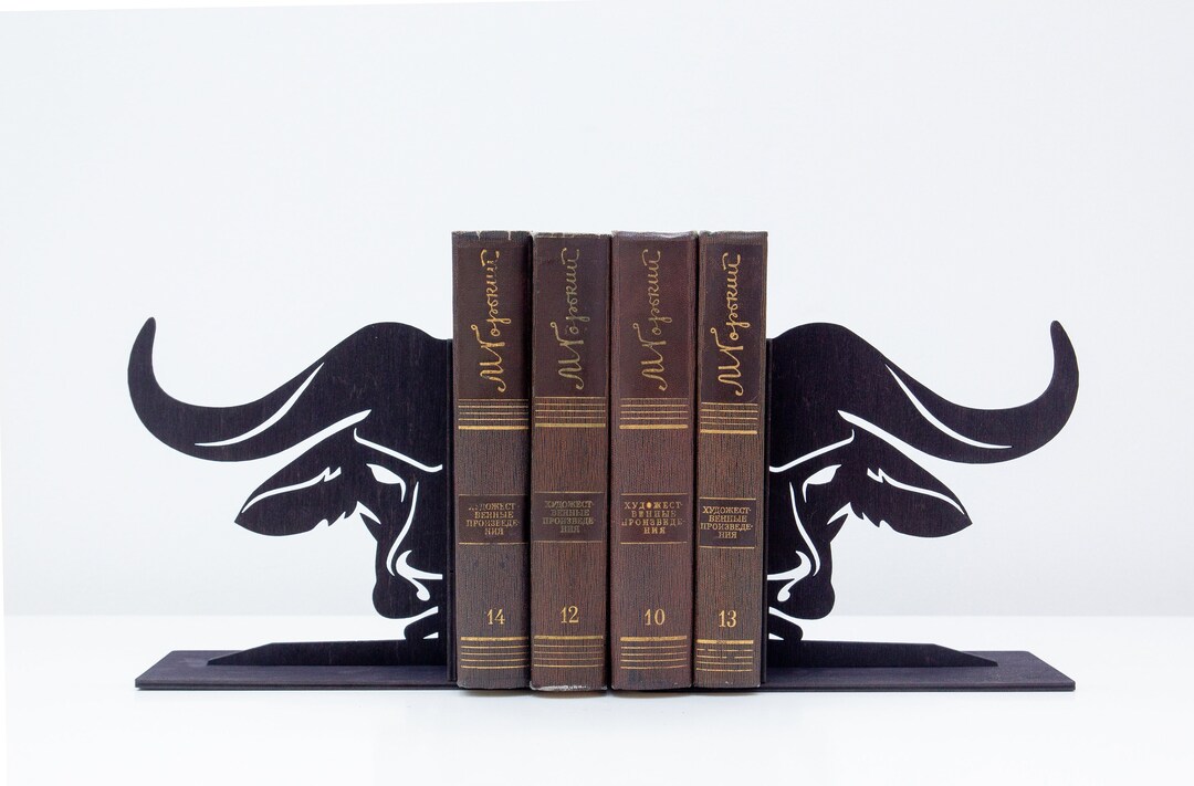 Longhorn Bookends, Farm Bookends, Country Decor, Farmer Decorations - Etsy