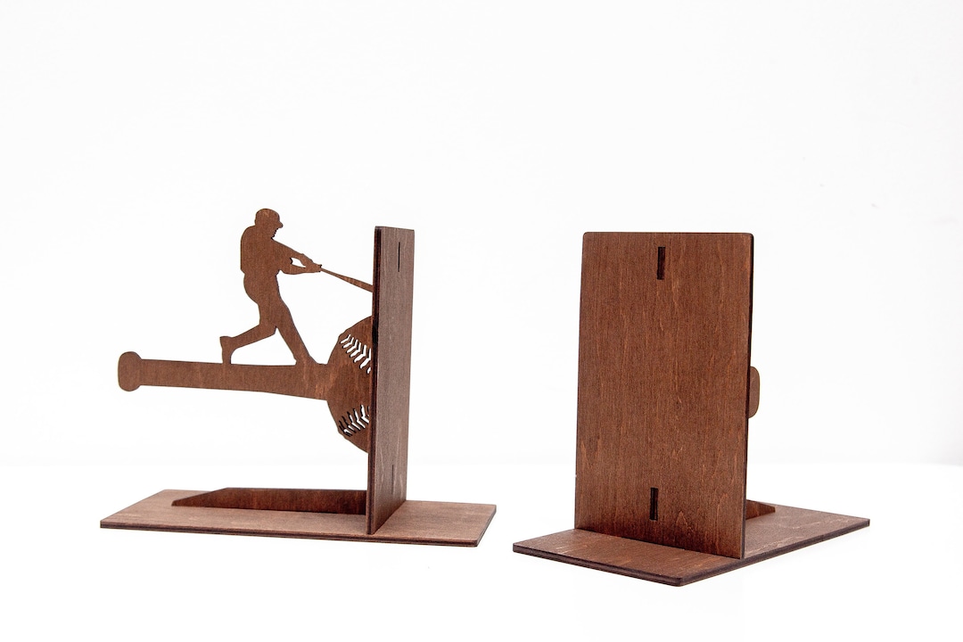 Baseball Bookends, Baseball Gift, Varsity Bookends, College Bookends ...