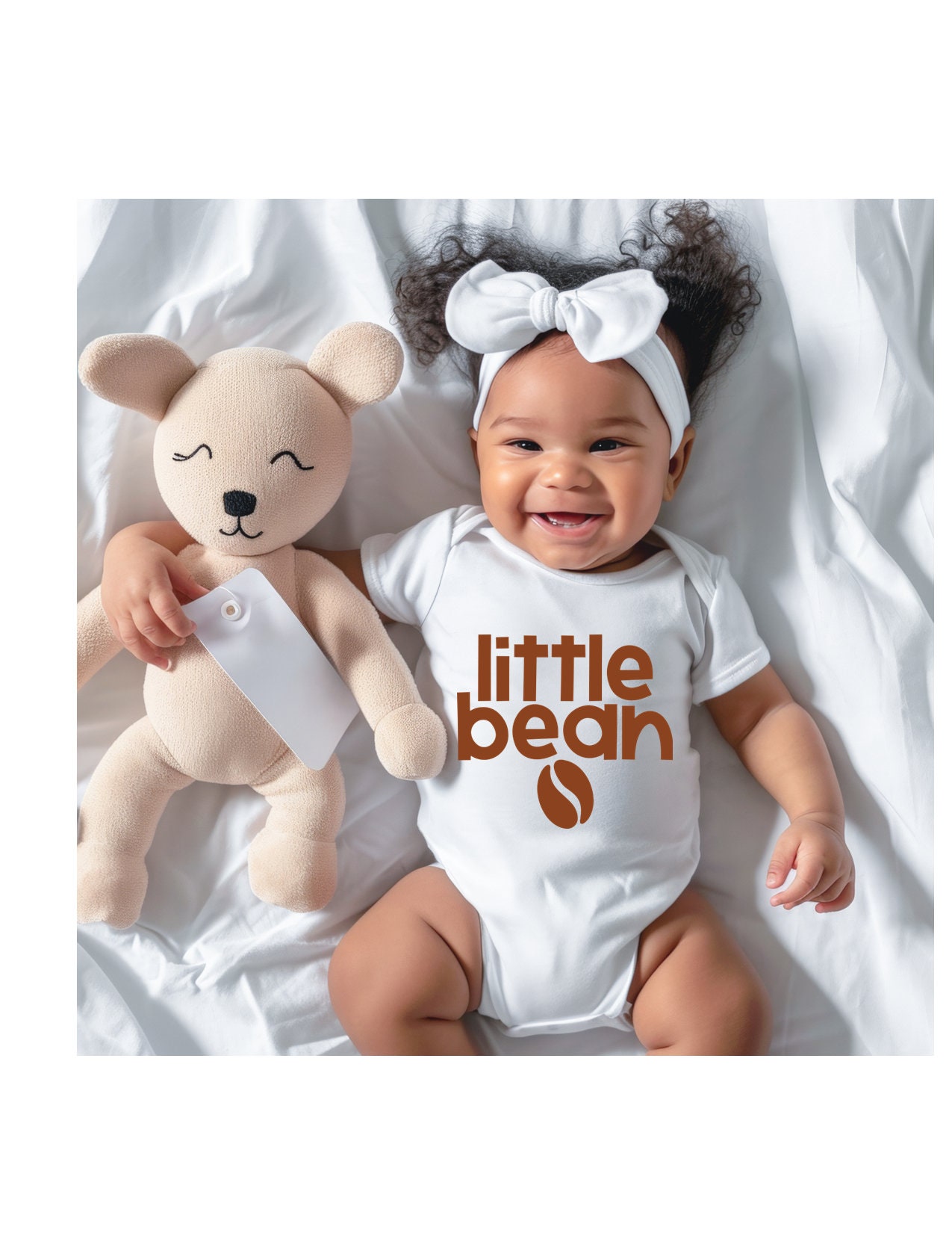 Coffee Theme Baby Body Suit-coffee Loving Mama-little Bean Baby ...