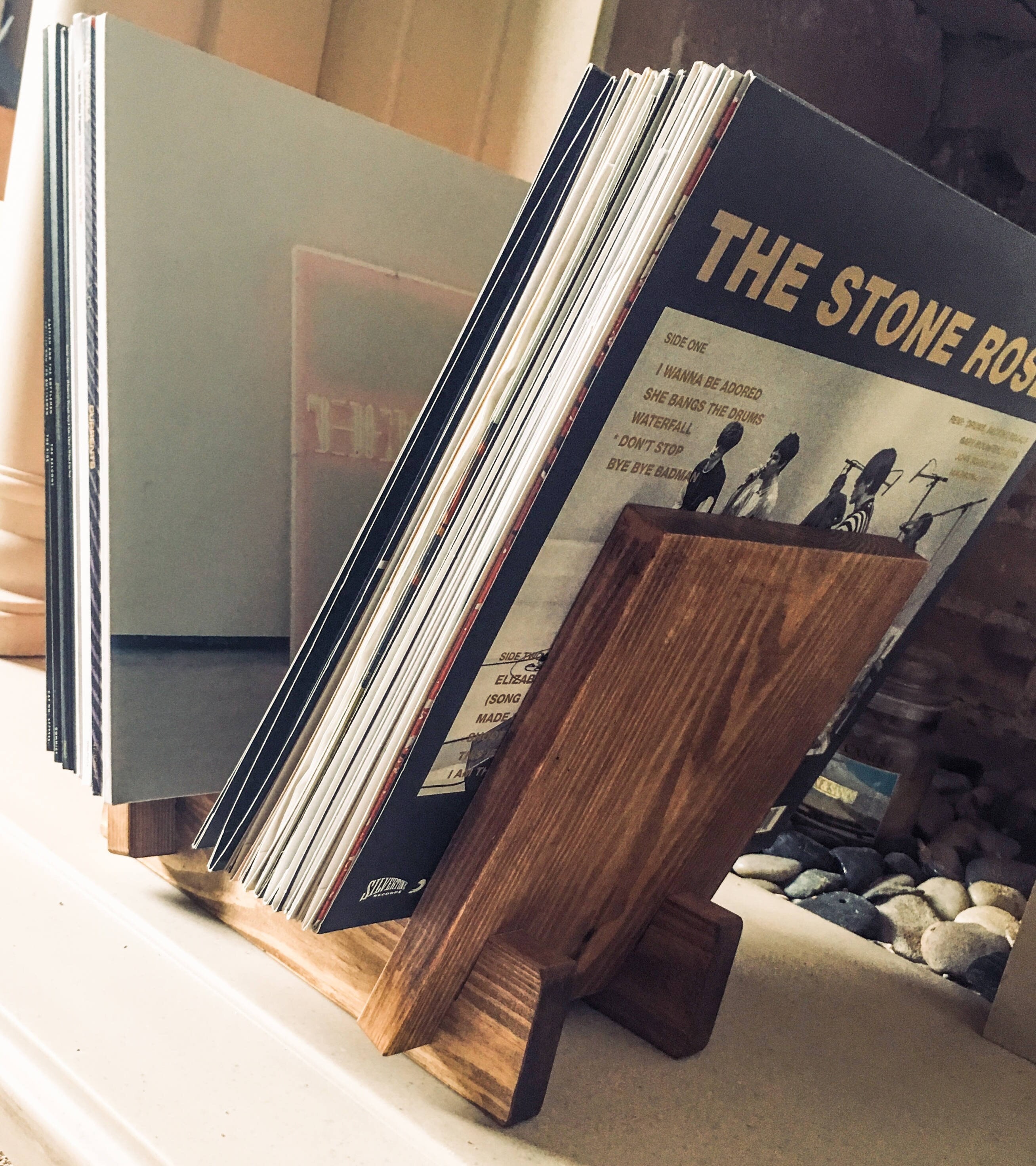 Vinyl Record Storage 12 LP / 7 Inch Single Display Rack LP - Etsy UK