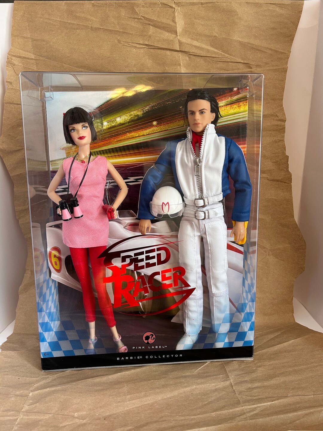 Speed Racer, Batman, Wonder Woman, Campus Spirit Collector Barbie Sets ...
