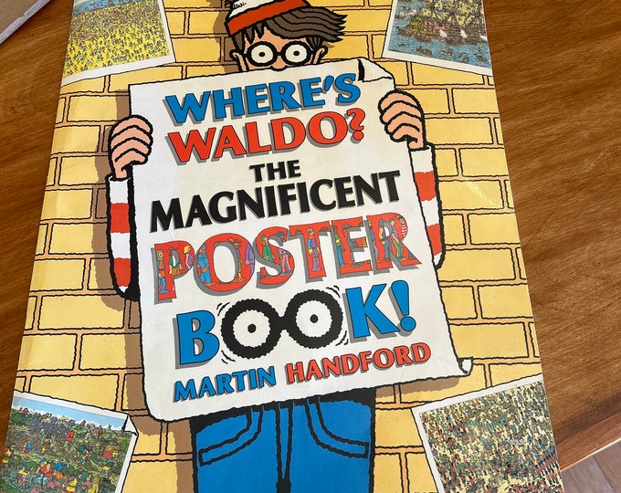 Wheres Waldo Poster Book - Etsy