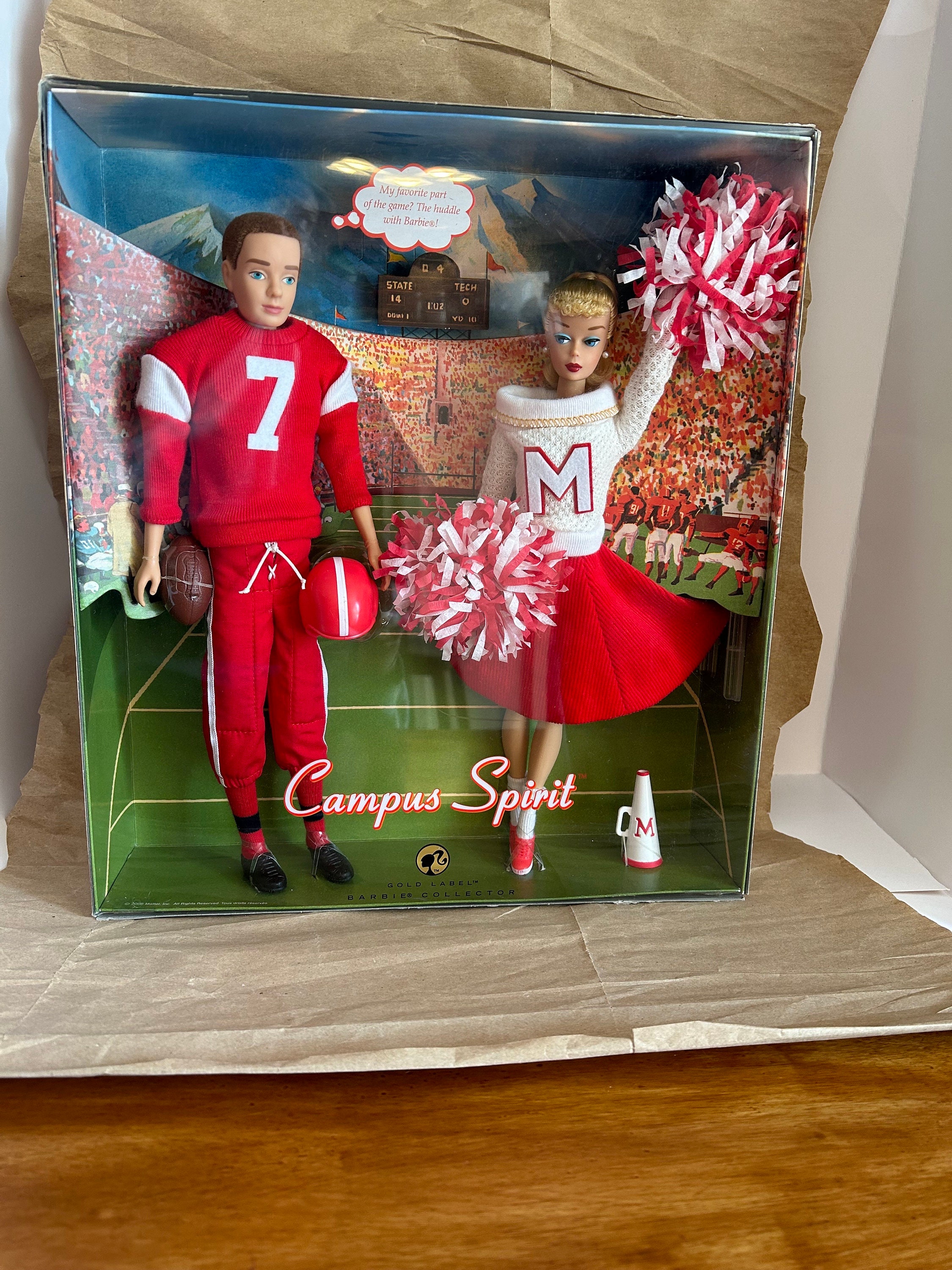 Speed Racer, Batman, Wonder Woman, Campus Spirit Collector Barbie Sets ...