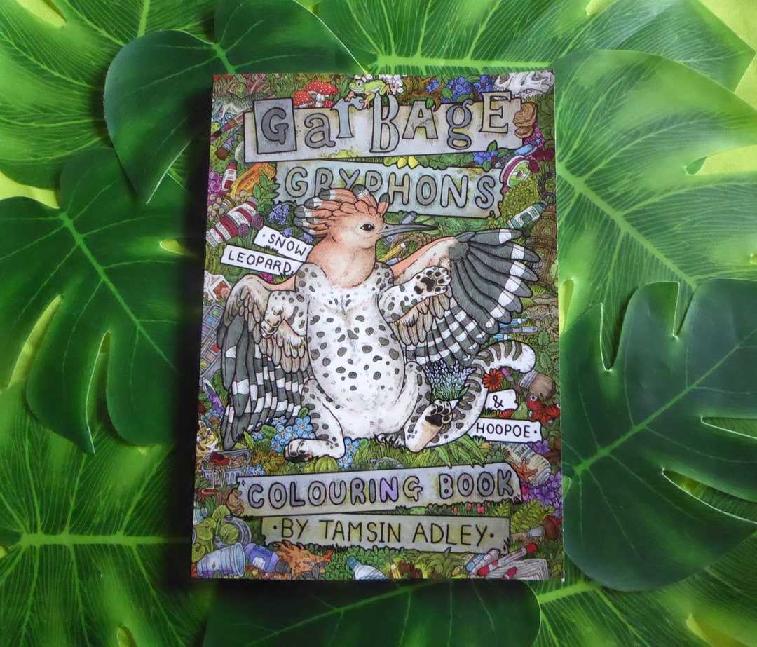 Garbage Griffins Colouring Book - Etsy