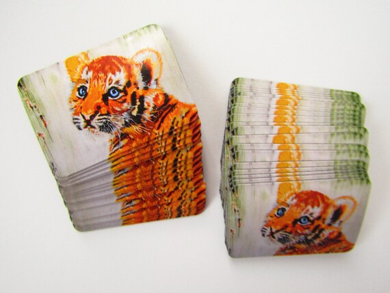 Decorative Magnets With Tiger Tiger Magnets Fridge Magnets | Etsy