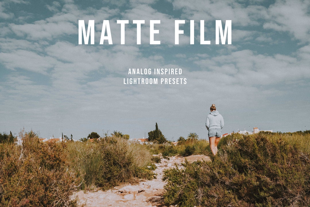 Matte Film Lightroom Presets for Lightroom Desktop and Lightroom Mobile ...
